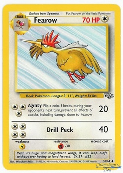 Fearow (Jungla TCG) - WikiDex, la enciclopedia Pokémon