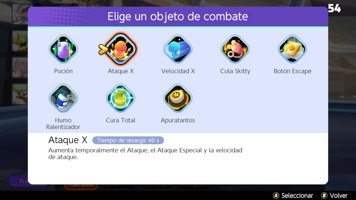 Objeto de combate (Pokémon UNITE) - WikiDex, la enciclopedia Pokémon