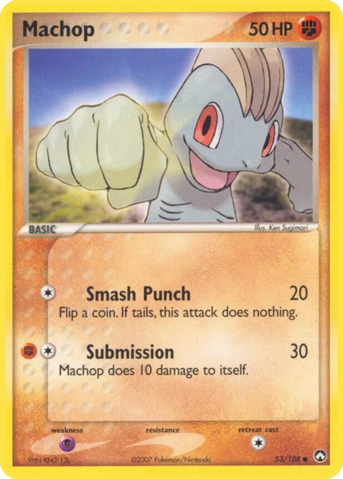 Machop (Power Keepers TCG) - WikiDex, la enciclopedia Pokémon