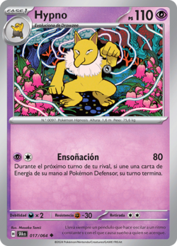 Hypno (Fábula Sombría TCG) - WikiDex, la enciclopedia Pokémon