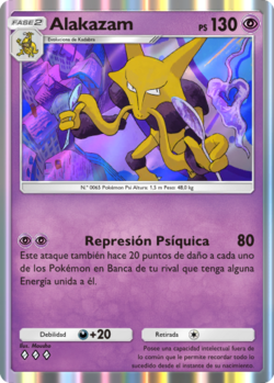 Alakazam (Festival Brillante TCG Pocket) - WikiDex, la enciclopedia Pokémon