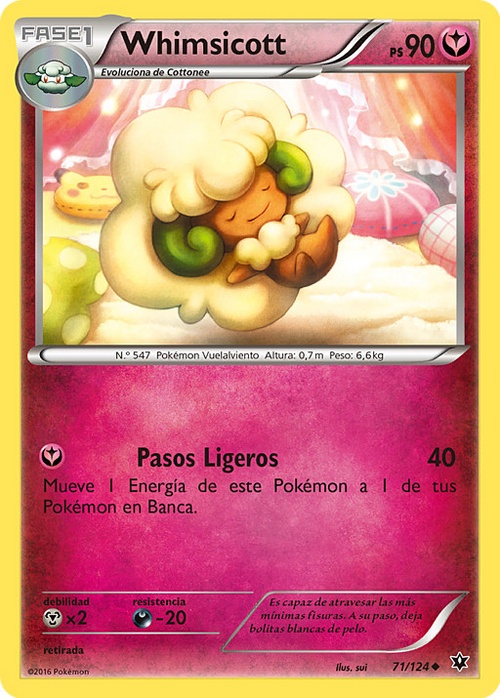 Whimsicott (Destinos Enfrentados TCG) - WikiDex, la enciclopedia Pokémon