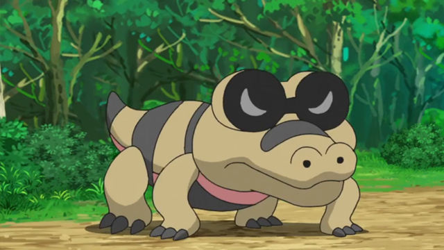 Archivo:EP1112 Sandile.png - WikiDex, la enciclopedia Pokémon