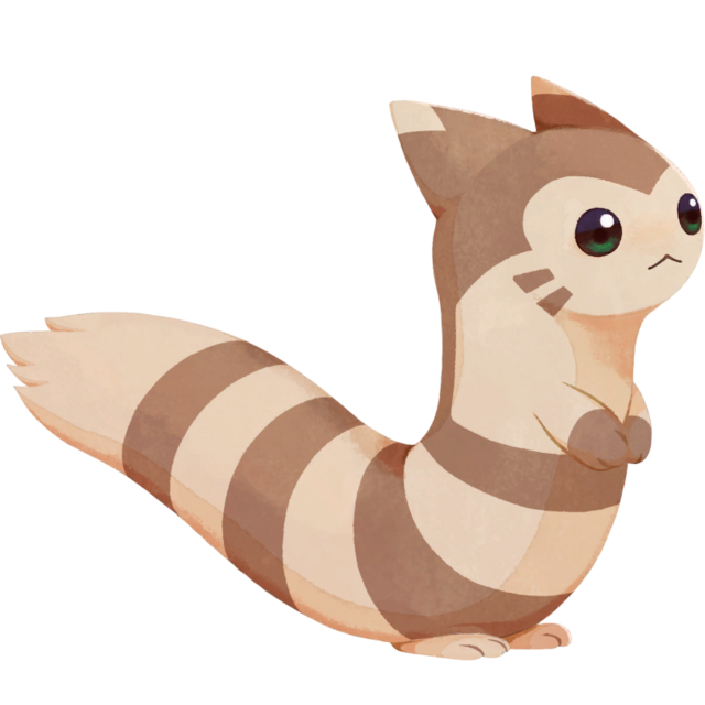 Archivo:Furret Café Mix.png - WikiDex, la enciclopedia Pokémon