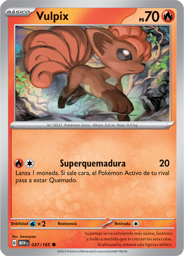 Vulpix (151 TCG) - WikiDex, la enciclopedia Pokémon