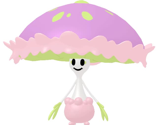 Archivo:Shiinotic HOME.webm - WikiDex, la enciclopedia Pokémon