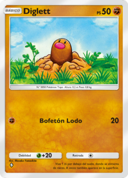 Diglett (Genes Formidables TCG Pocket) - WikiDex, la enciclopedia Pokémon