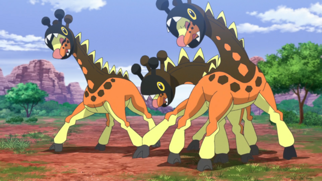 Archivo:EP1312 Farigiraf.png - WikiDex, la enciclopedia Pokémon