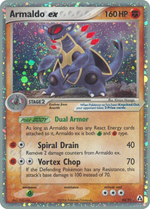 Armaldo-ex (Legend Maker TCG) - WikiDex, la enciclopedia Pokémon