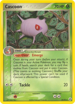 Cascoon (Legend Maker TCG) - WikiDex, la enciclopedia Pokémon
