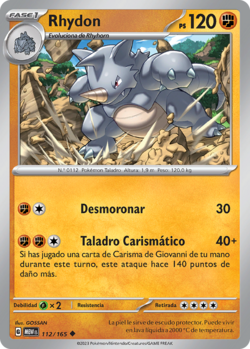 Rhydon (151 TCG) - WikiDex, la enciclopedia Pokémon