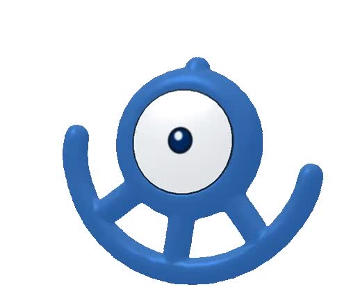 Archivo:Unown U HOME variocolor.webm - WikiDex, la enciclopedia Pokémon