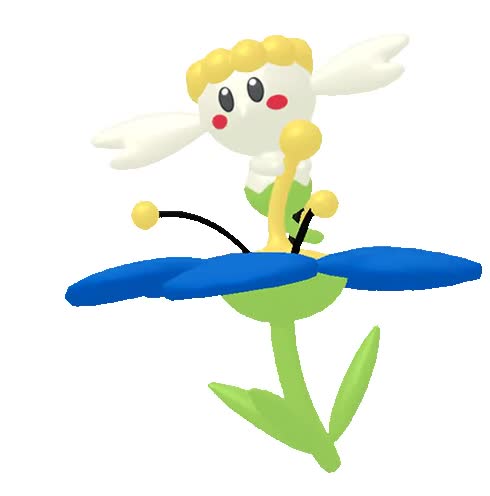 Archivo:Flabébé azul HOME.webm - WikiDex, la enciclopedia Pokémon