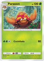 Paras (Genes Formidables TCG Pocket) - WikiDex, la enciclopedia Pokémon