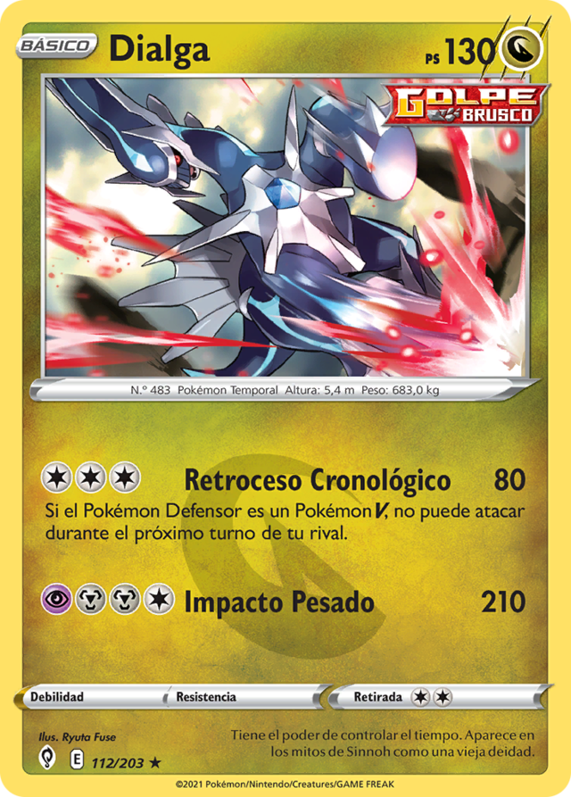 Dialga (Cielos Evolutivos TCG) - WikiDex, la enciclopedia Pokémon