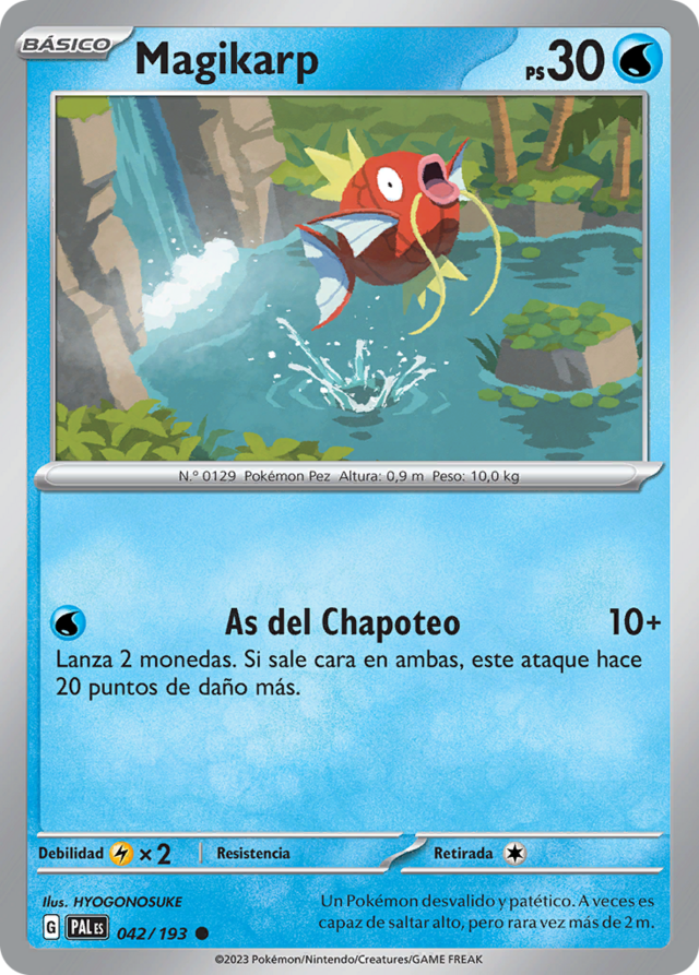 Magikarp (Evoluciones en Paldea TCG) - WikiDex, la enciclopedia Pokémon