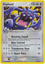 Loudred (Hidden Legends TCG) - WikiDex, la enciclopedia Pokémon