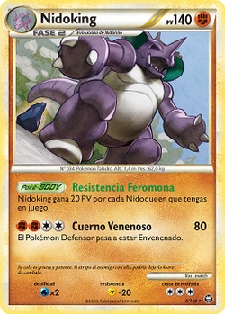 Nidoking (Triunfadores TCG) - WikiDex, la enciclopedia Pokémon
