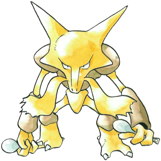 Archivo:Alakazam en Rojo y Verde.png - WikiDex, la enciclopedia Pokémon