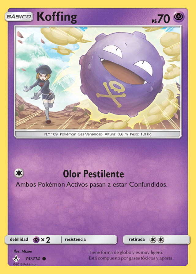 Koffing (Vínculos Indestructibles TCG) - WikiDex, la enciclopedia Pokémon