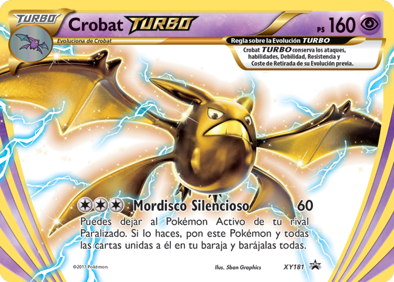 Crobat TURBO (XY Promo 181 TCG) - WikiDex, la enciclopedia Pokémon