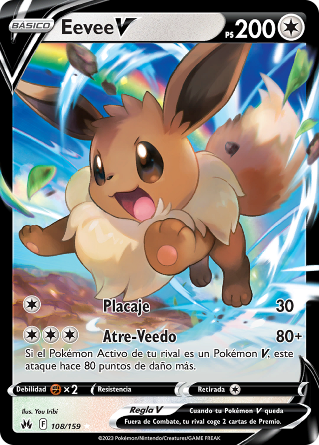 Eevee V (Cenit Supremo TCG) - WikiDex, la enciclopedia Pokémon
