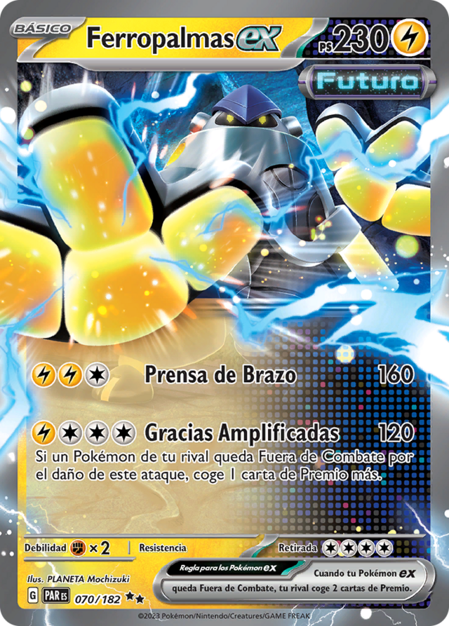 Ferropalmas ex (Brecha Paradójica TCG) - WikiDex, la enciclopedia Pokémon