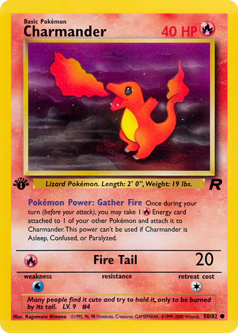 Charmander (Team Rocket TCG) - WikiDex, la enciclopedia Pokémon