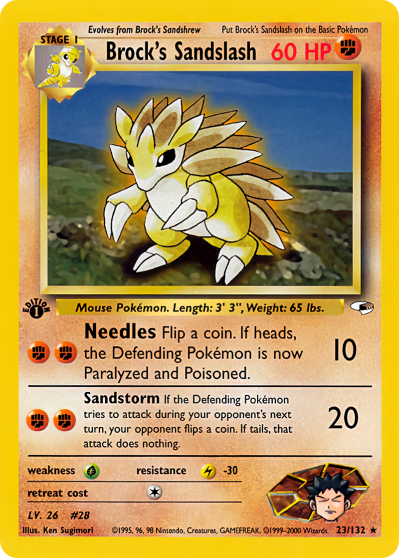 Brock's Sandslash (Gym Heroes TCG) - WikiDex, la enciclopedia Pokémon