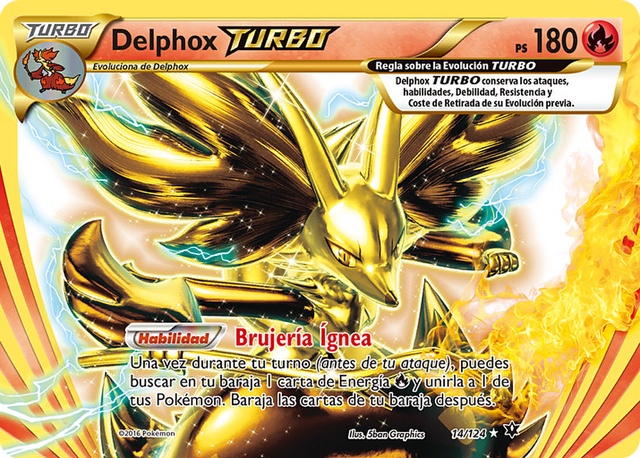 Delphox TURBO (Destinos Enfrentados TCG) - WikiDex, la enciclopedia Pokémon