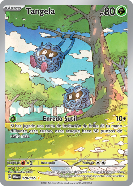 Tangela (151 TCG) - WikiDex, la enciclopedia Pokémon