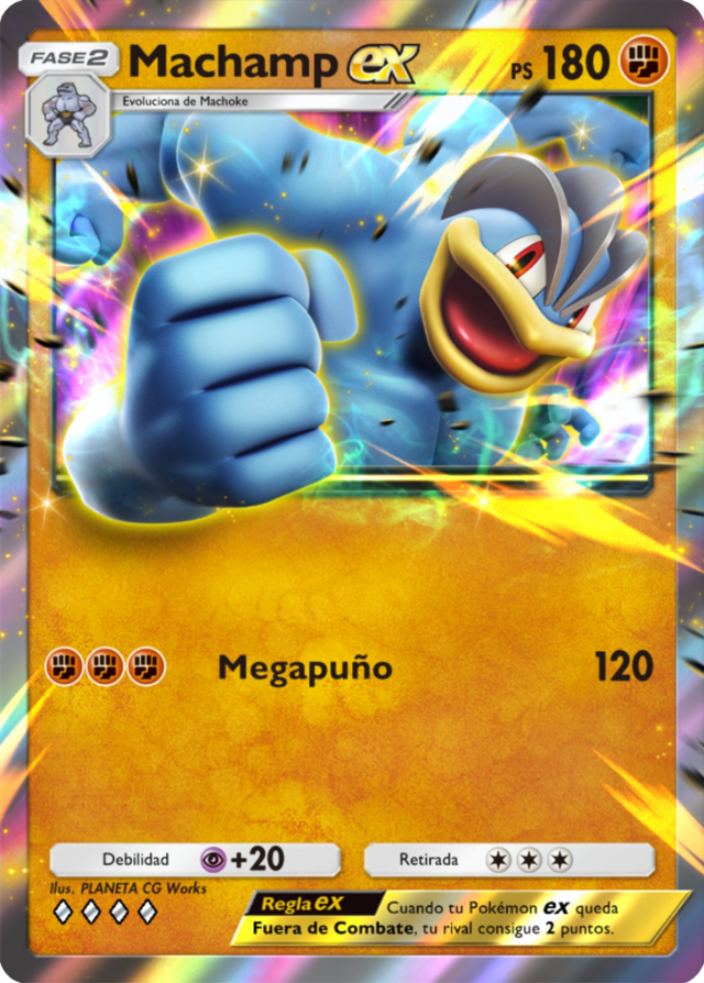 Machamp ex (Genes Formidables TCG Pocket) - WikiDex, la enciclopedia ...