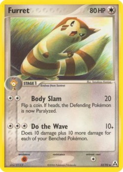 Furret (Legend Maker TCG) - WikiDex, la enciclopedia Pokémon