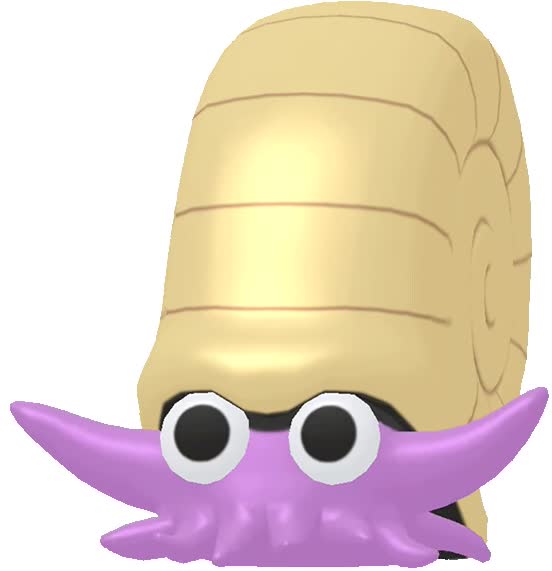 Archivo:Omanyte HOME variocolor.webm - WikiDex, la enciclopedia Pokémon