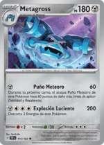 Metang (Fuerzas Temporales TCG) - WikiDex, la enciclopedia Pokémon