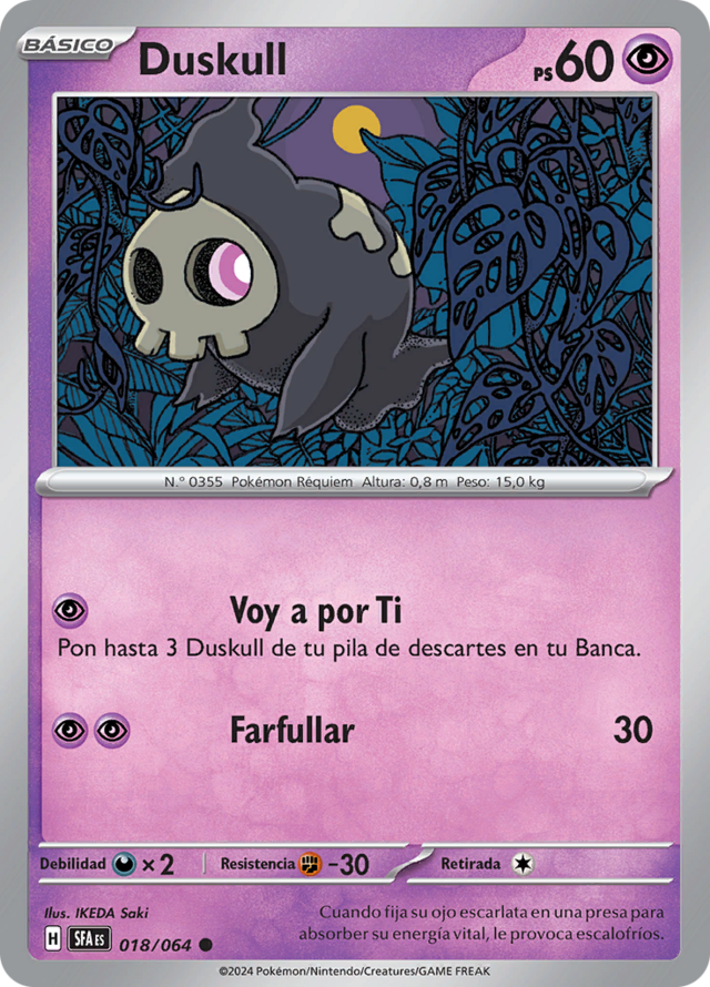Duskull (Fábula Sombría TCG) - WikiDex, la enciclopedia Pokémon