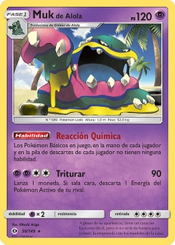 Muk de Alola (Sol y Luna TCG) - WikiDex, la enciclopedia Pokémon