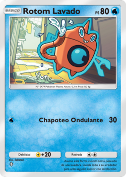 Rotom Lavado (Pugna Espaciotemporal TCG Pocket) - WikiDex, la ...