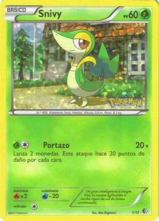 Snivy (BW Promo 1 TCG) - WikiDex, la enciclopedia Pokémon