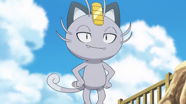Archivo:EP1005 Meowth de Alola.png - WikiDex, la enciclopedia Pokémon