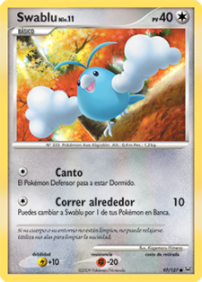 Swablu (Platino SH5 TCG) - WikiDex, la enciclopedia Pokémon