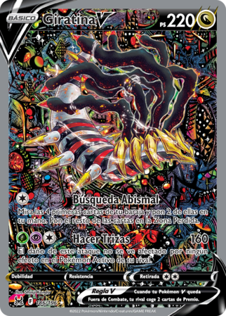 Giratina V (Origen Perdido TCG) - WikiDex, la enciclopedia Pokémon