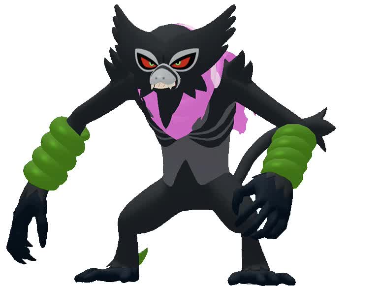 Archivo:Zarude papá HOME.webm - WikiDex, la enciclopedia Pokémon