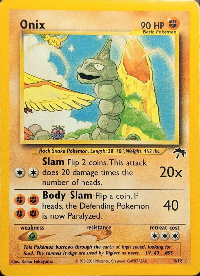 Onix (Southern Islands TCG) - WikiDex, la enciclopedia Pokémon