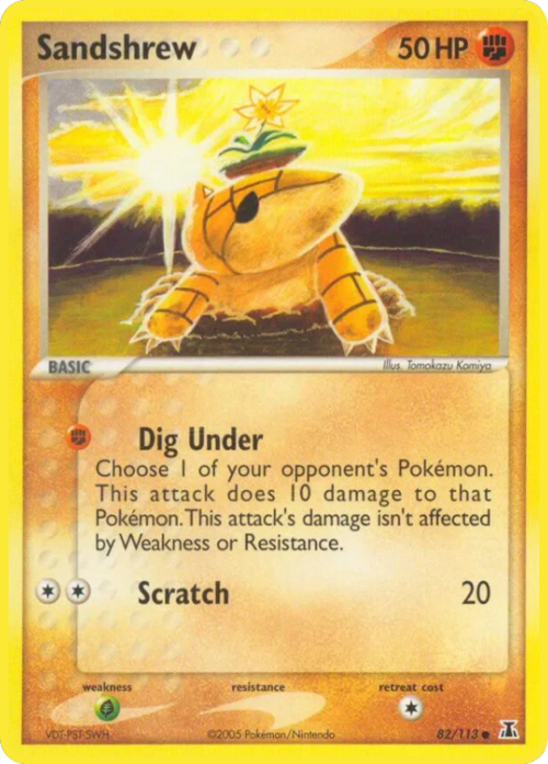 Sandshrew (Delta Species TCG) - WikiDex, la enciclopedia Pokémon