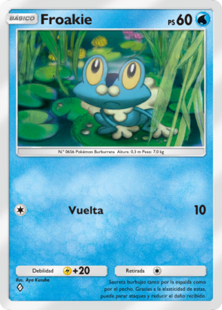 Froakie (Genes Formidables TCG Pocket) - WikiDex, la enciclopedia Pokémon