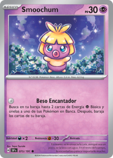 Smoochum (Chispas Fulgurantes TCG) - WikiDex, la enciclopedia Pokémon