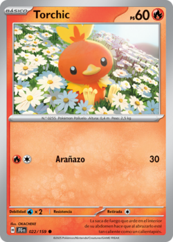Torchic (Aventuras Compartidas TCG)/Torchic (Juntos de Aventuras TCG ...