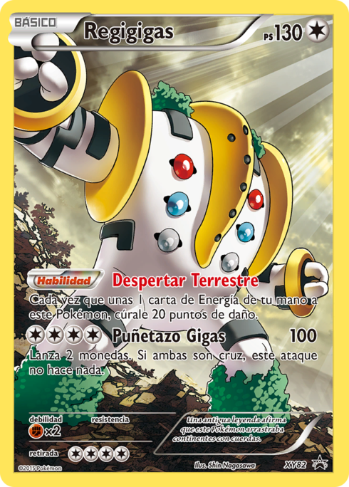 Regigigas (XY Promo 82 TCG) - WikiDex, la enciclopedia Pokémon