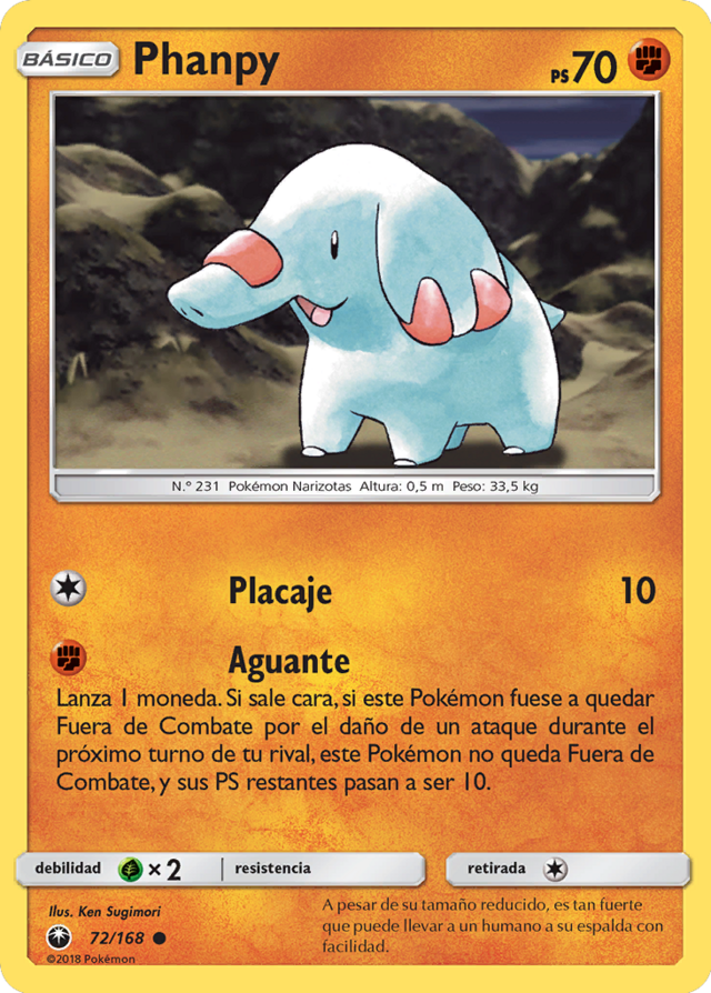 Phanpy (Tormenta Celestial TCG) - WikiDex, la enciclopedia Pokémon